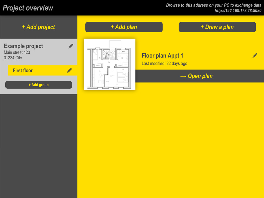 Plaans: iPad-App für die Dokumentation von Bauprojekten
