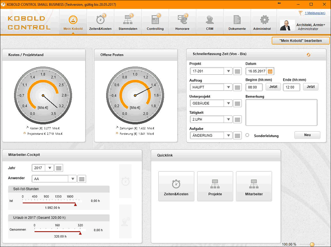 Kobold Control als „Small Business Edition“ für bis zu fünf Nutzer