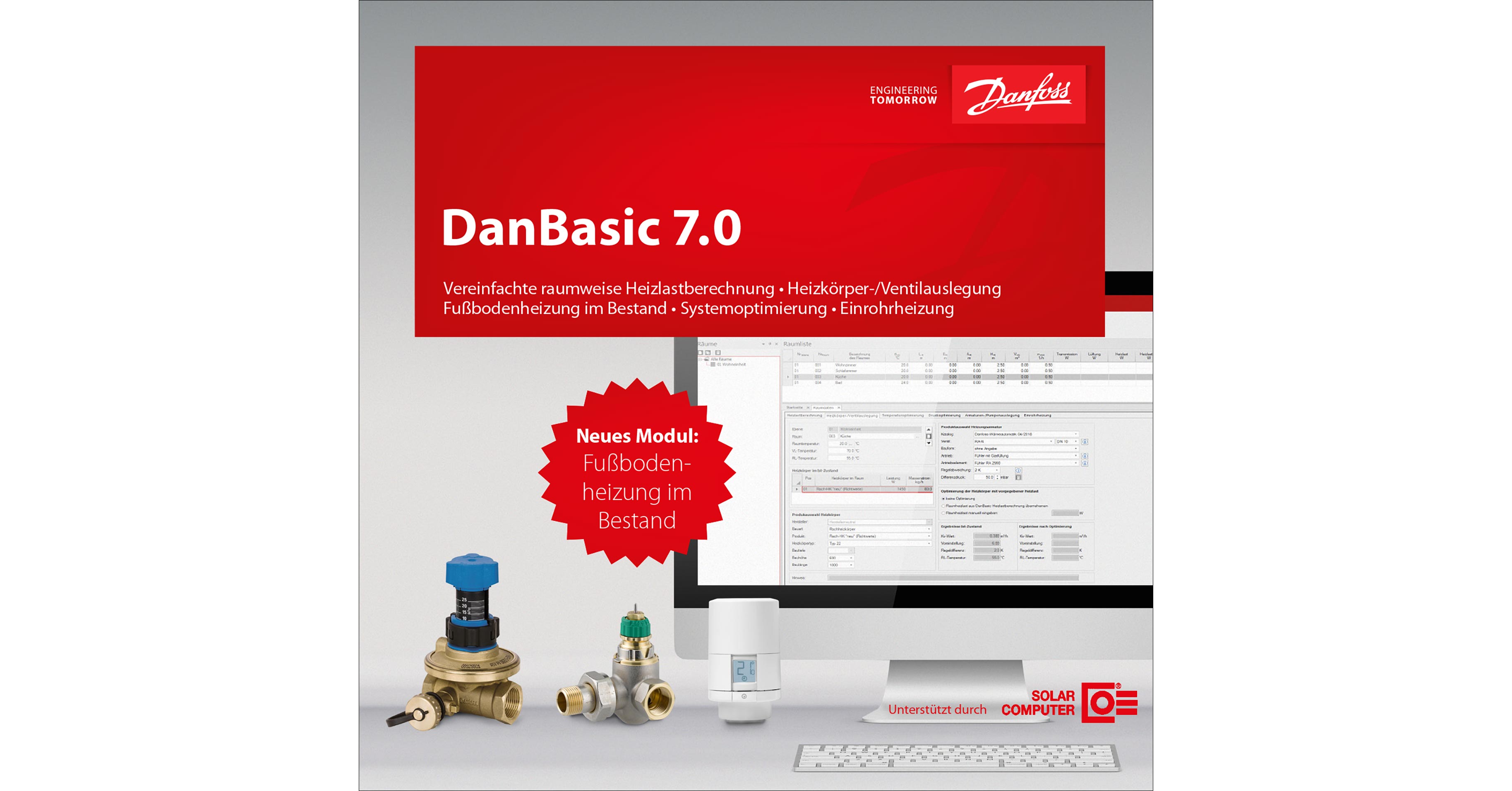 Danfoss DanBasic 7 unterstützt Auslegung von Heizkörper- und ...