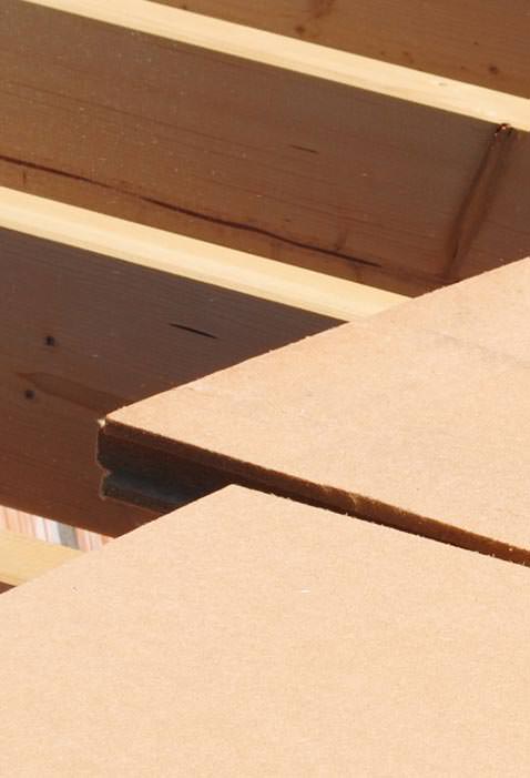 Pavatex-Holzfaserdämmplatten mit neuem Nut/Feder-Profil und weiteren ...
