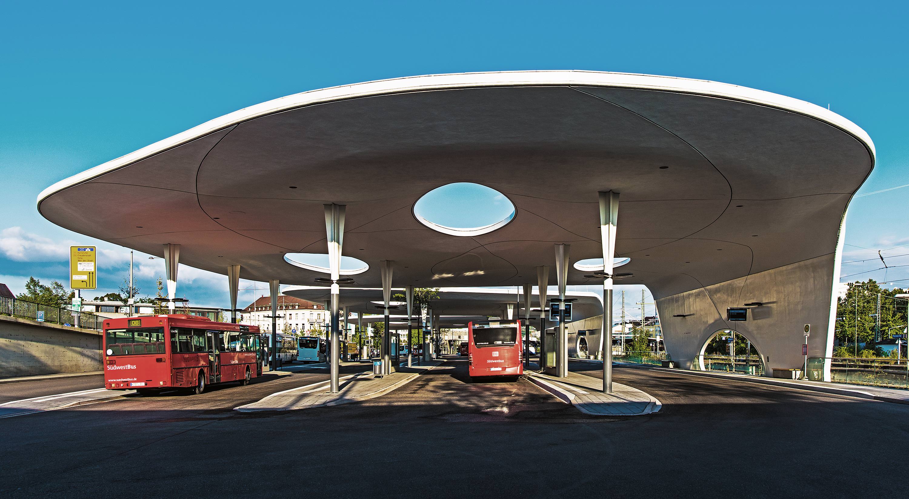 Zentraler Busbahnhof Pforzheim: So geht's auch!