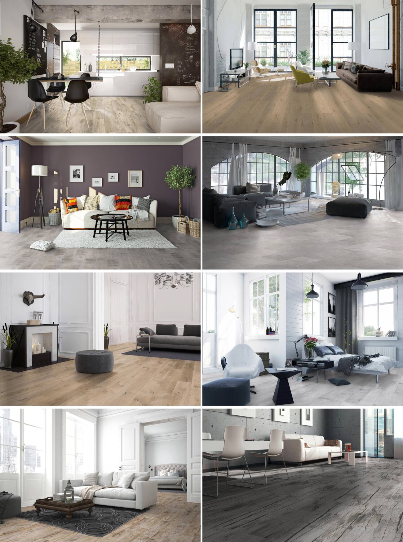 Classen mit Designbodenblägen auf Ceramin-Basis und erweitertem ...