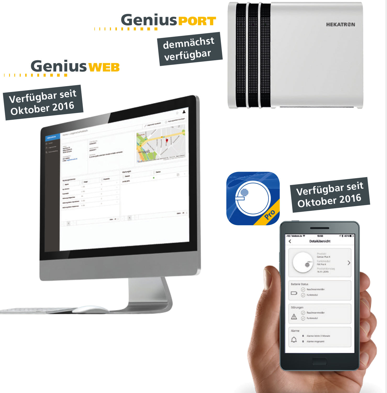 Hekatrons Rauchmelder-System Genius Plus mit neuen Funktionen und ...