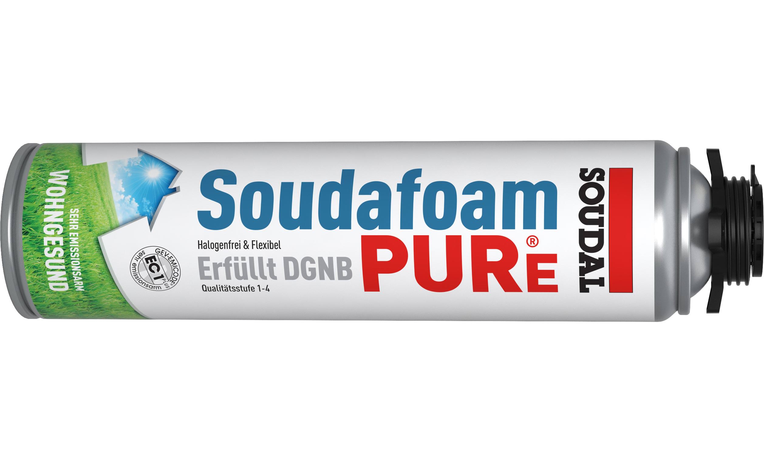 Soudafoam PURe: Soudals nachhaltigster Bauschaum von der DGNB zertifiziert
