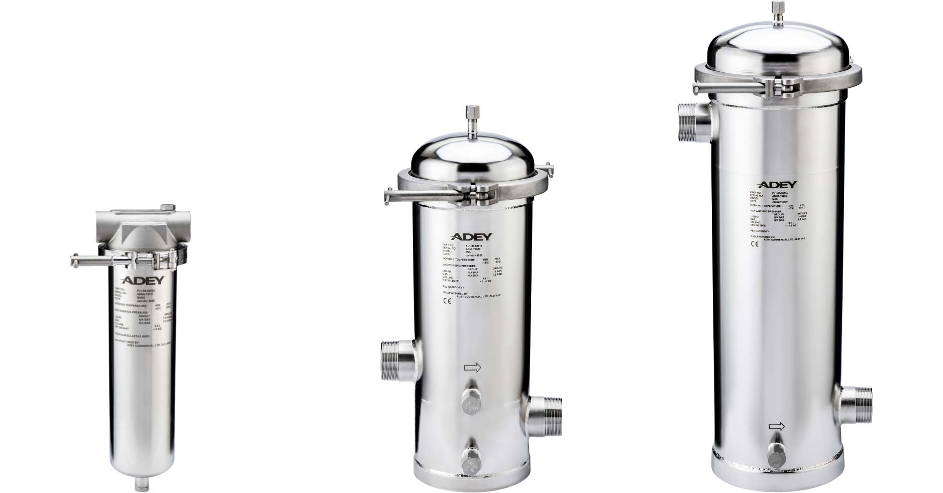 Neues Filtersystem von Adey für gewerblich bzw. industriell betriebene ...