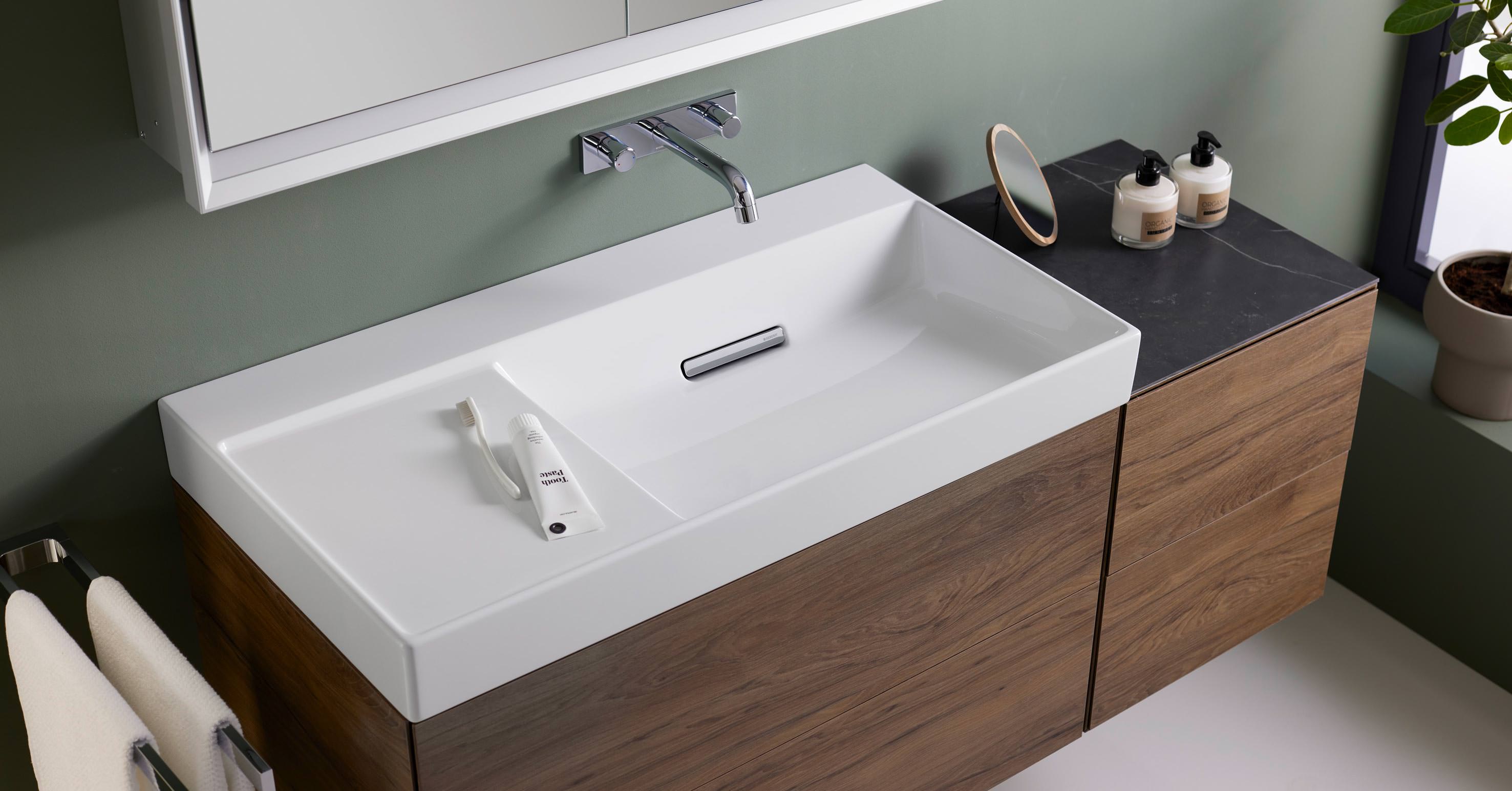 Geberit One-Waschtische mit Design- und Technik-Upgrade