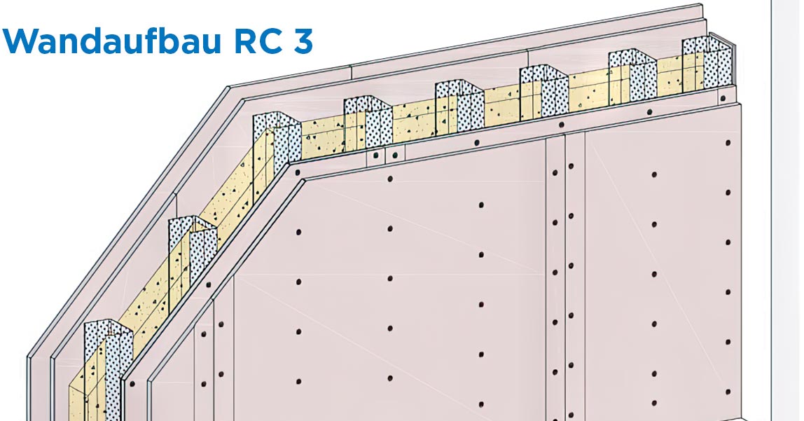 Einbruchhemmende Wände bis RC 3 ohne Stahlblecheinlage, aber mit der ...