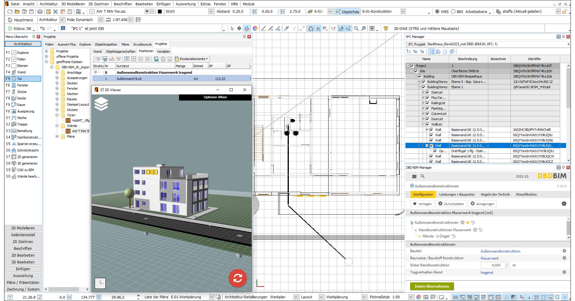 2023er-Generation: Spirit, Avanti, GRAVA und eine Webapp zur Mengenermittlung von Softtech