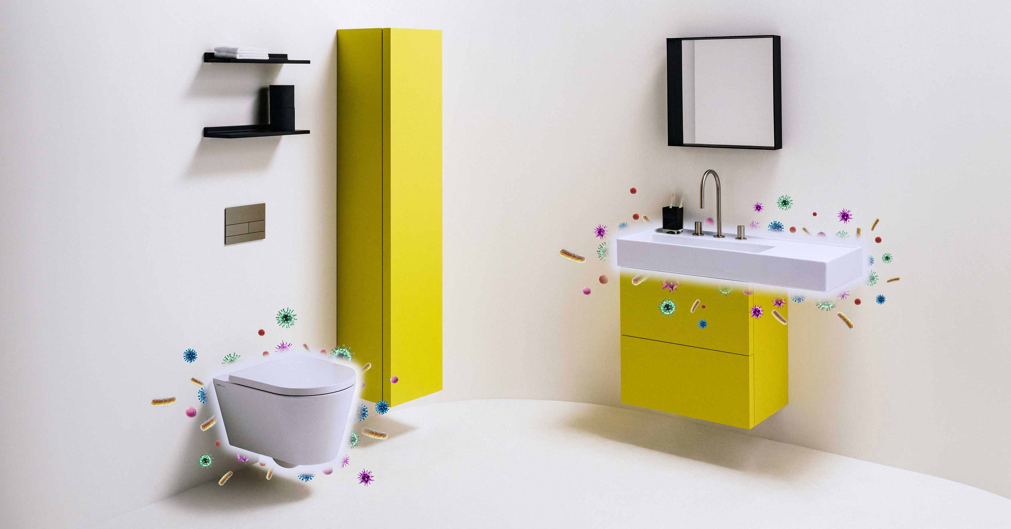 Laufen Clean Coat Active: Schutzschild gegen Viren und Bakterien