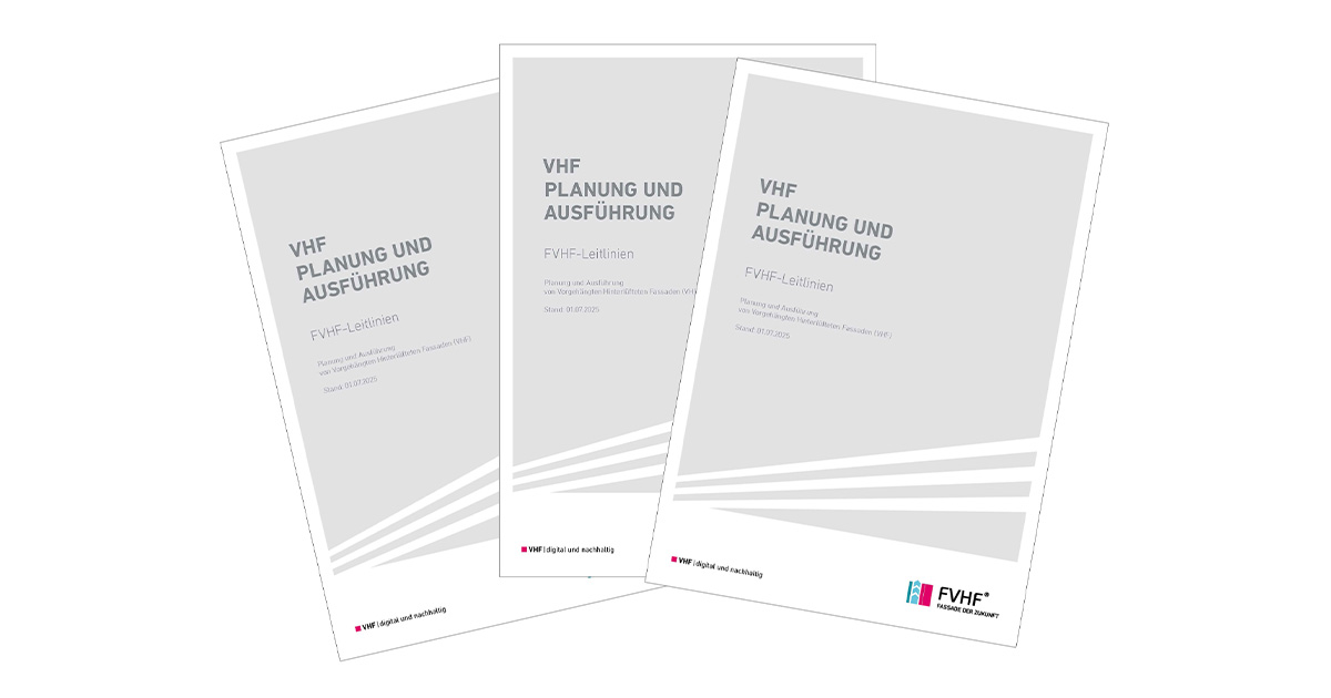 FVHF veröffentlicht Leitlinie „VHF – Planung und Ausführung”